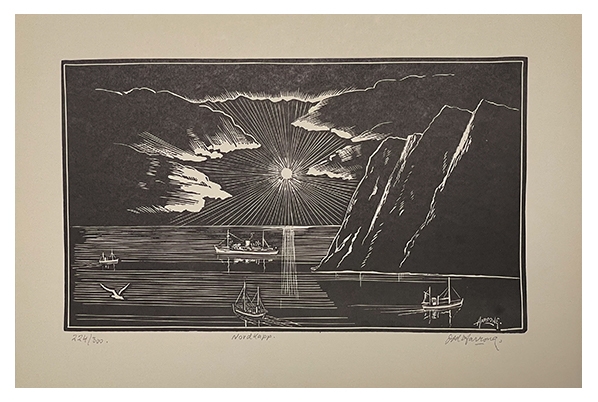 Odd Harrong - Nordkapp | ArtAttack.no - Din digitale kunstbutikk!